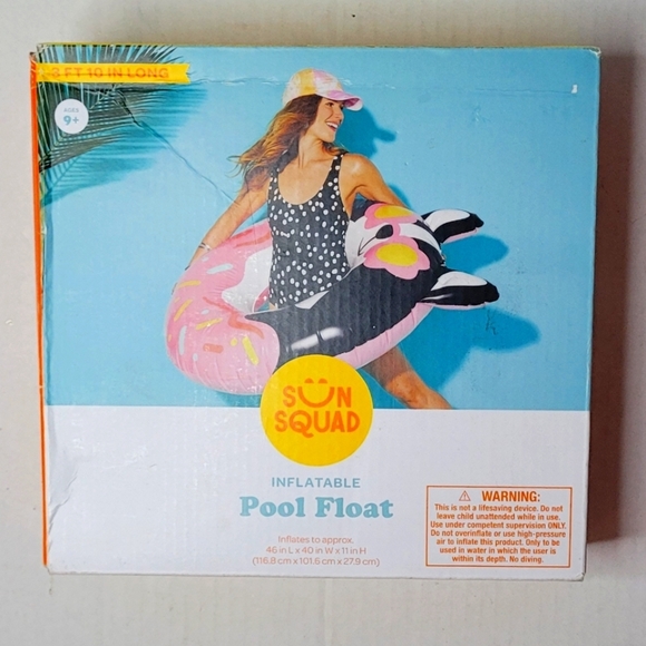 Sun Squad | Games | Sun Squad Inflatable Pool Foat | Poshmark